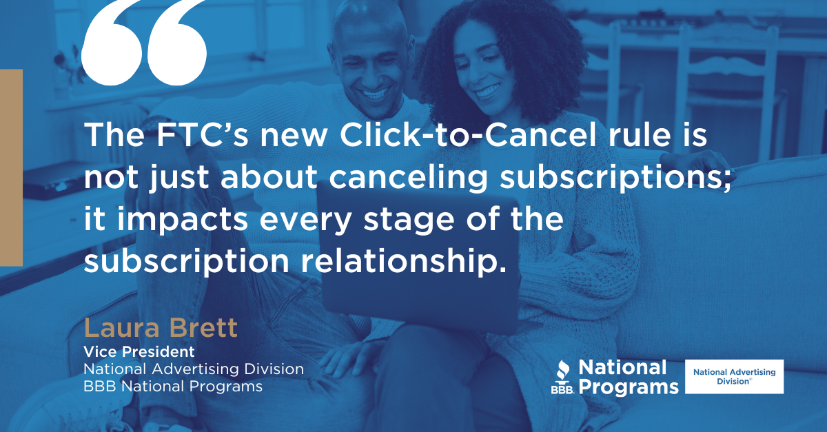 FTC’s Click-to-Cancel Rule is a Win for Consumers - BBB National Programs