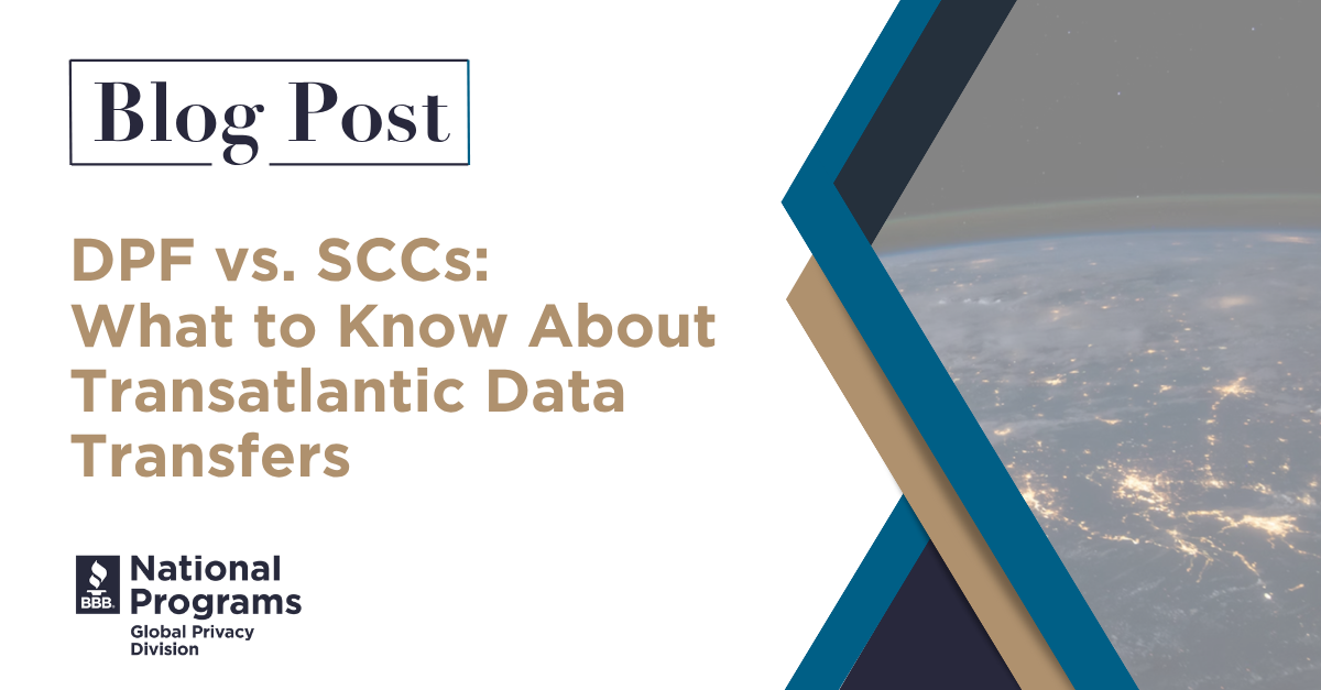 DPF vs. SCCs: What Businesses Need to Know - BBB National Programs