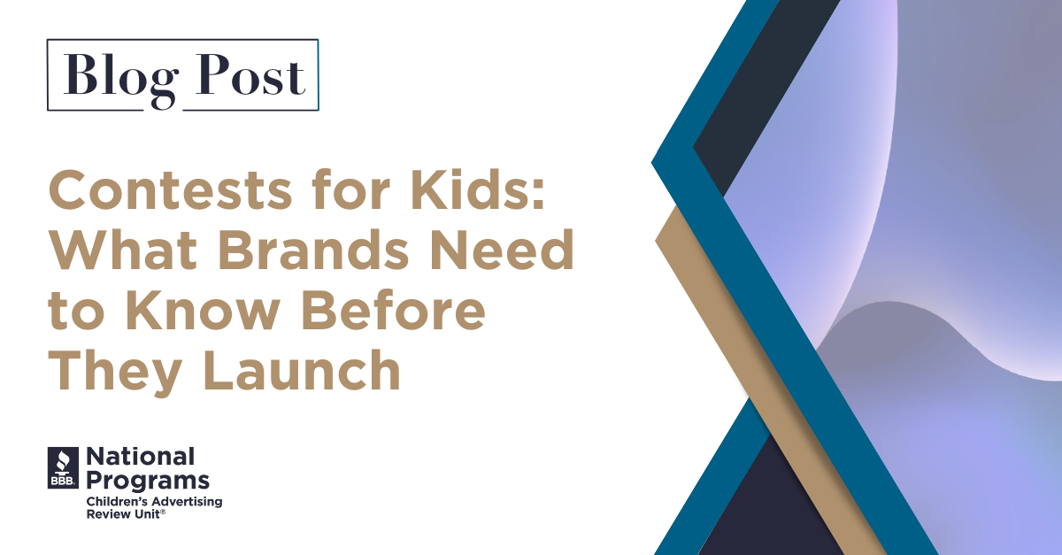 Contests for Kids: What Brands Need to Know - BBB National Programs