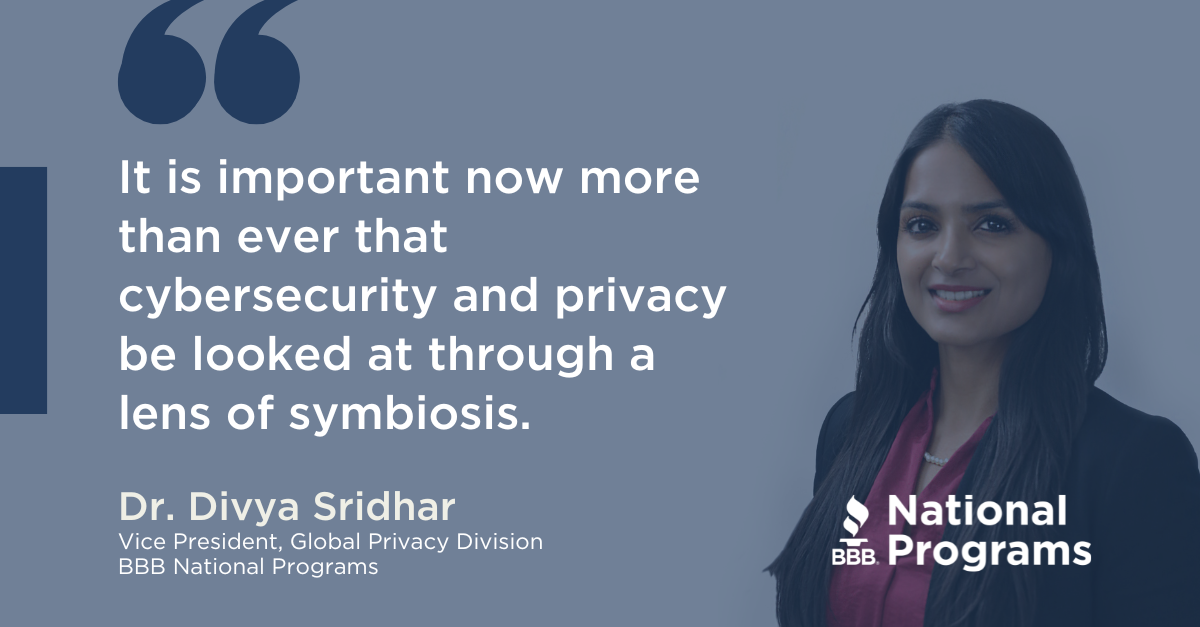 Cohesive Governance of Cybersecurity and Data Privacy - BBB National ...